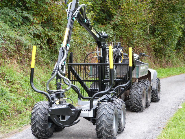 Remorque forestière 1.5T - Servaty